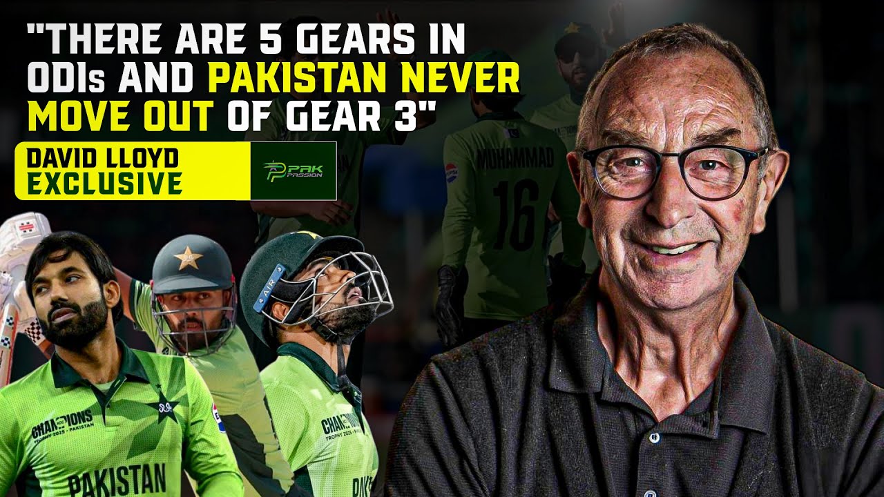 "Pakistan's ODI approach is stuck in the past": David Lloyd ...