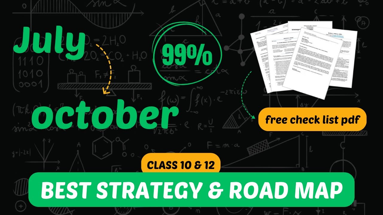 Class 10 & 12 Strategy to Score 99% || Cover Your Syllabus inJust 3 ...