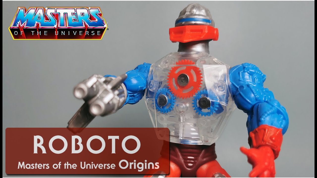 ROBOTO - Unboxing + Review Masters of the Universe ORIGINS - 4K - MOTU ...