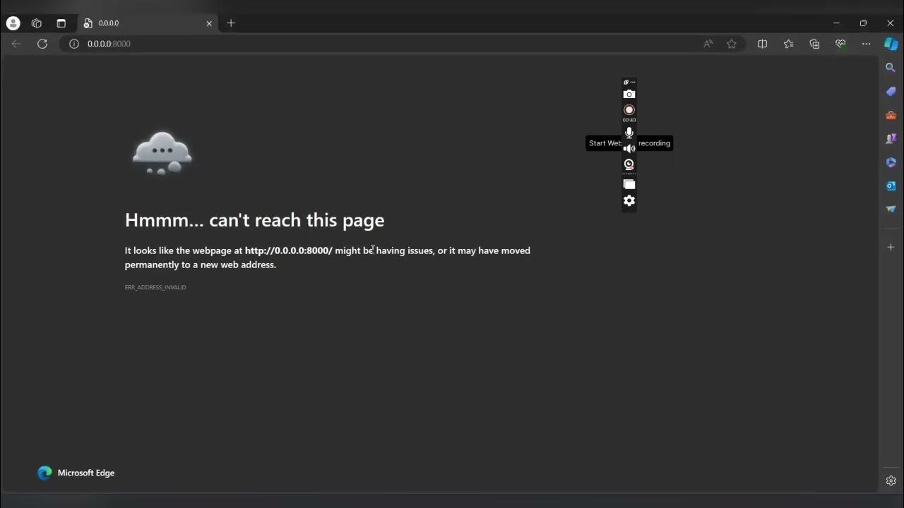 Academic project running django - YouTube