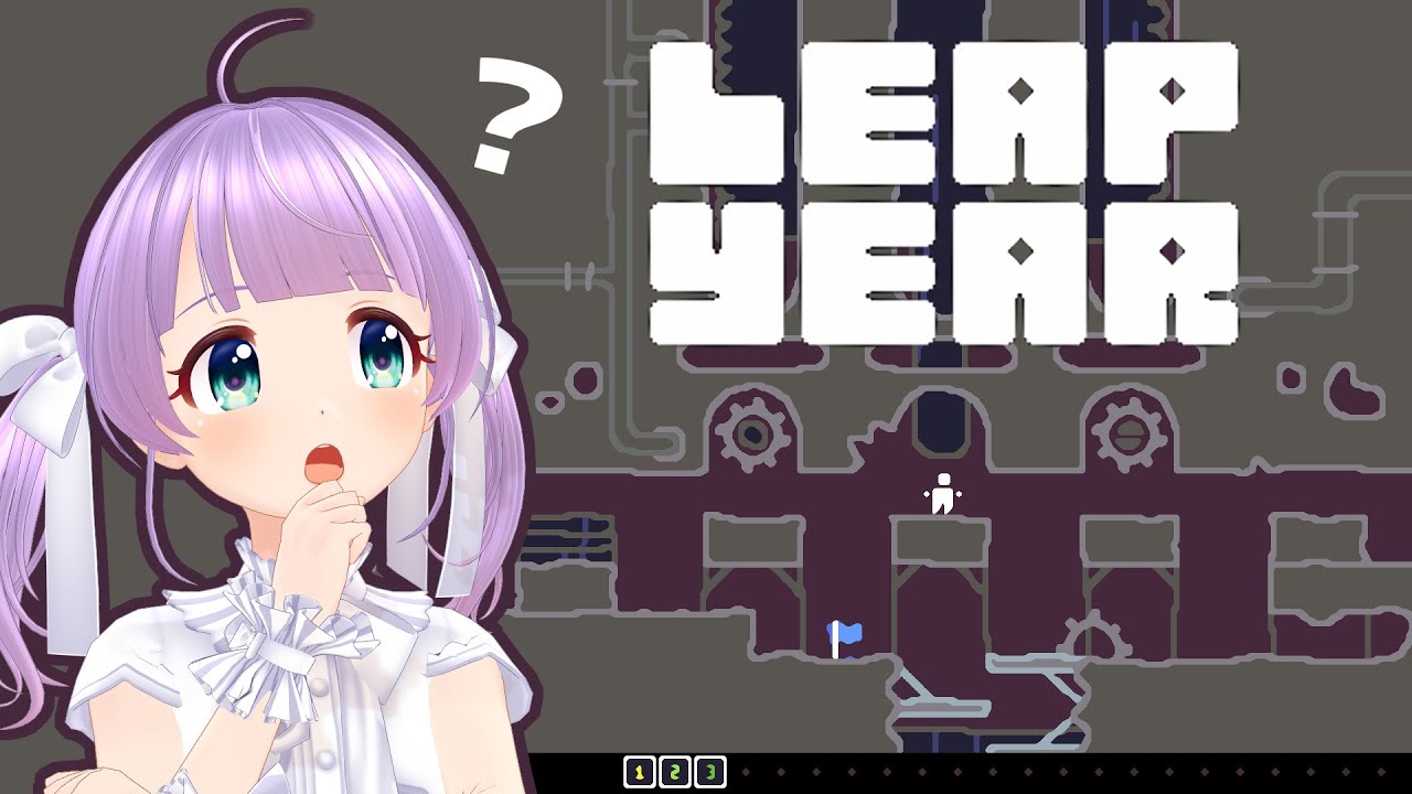 【ネタバレ厳禁！？】説明がないパズルアクションゲーム？？【Leap Year】 - YouTube