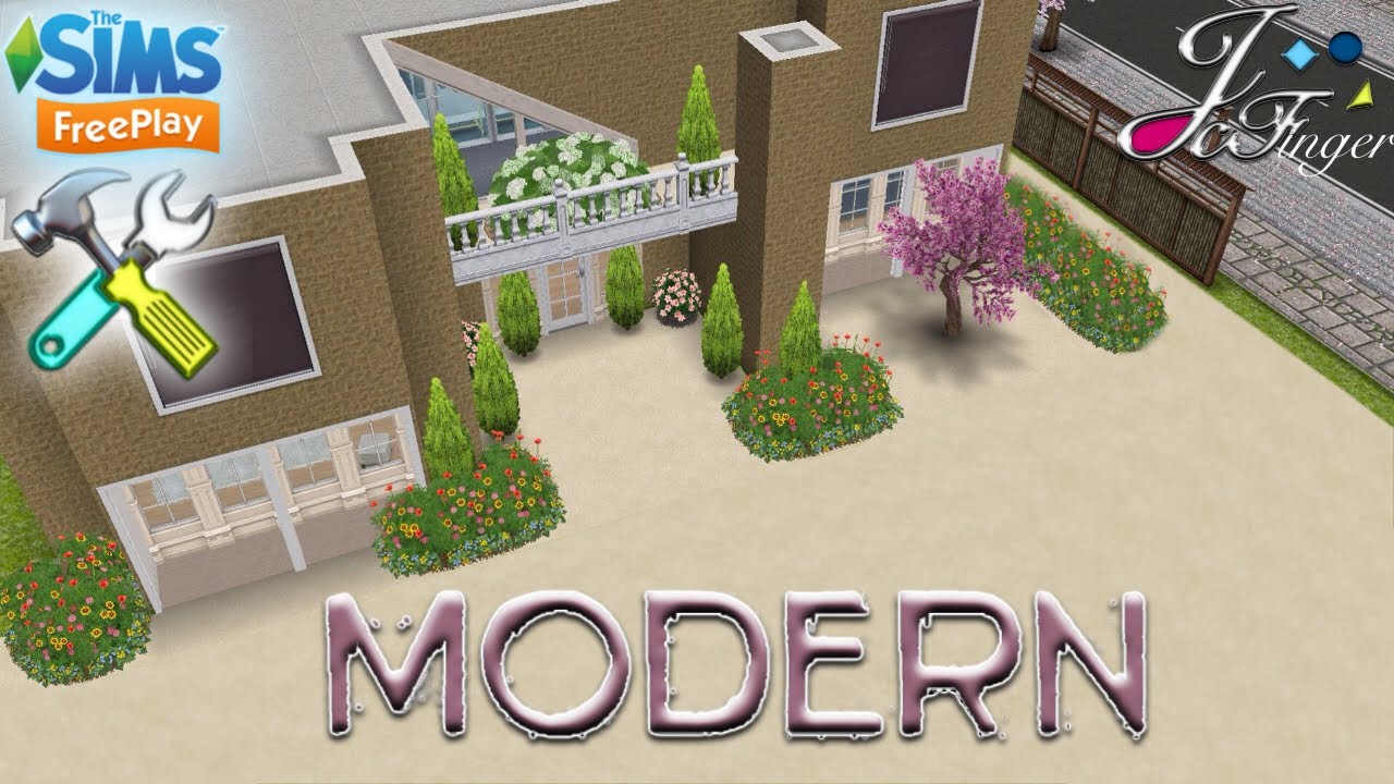 Sims FreePlay | 🛠| LIVE BUILD ⚠️ |🏫 MODERN HOME | 🏫 - YouTube