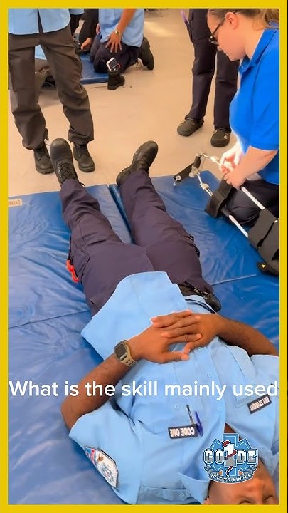 What are the EMT Students Learning Today? 🚑 Traction Splint Techniques ...