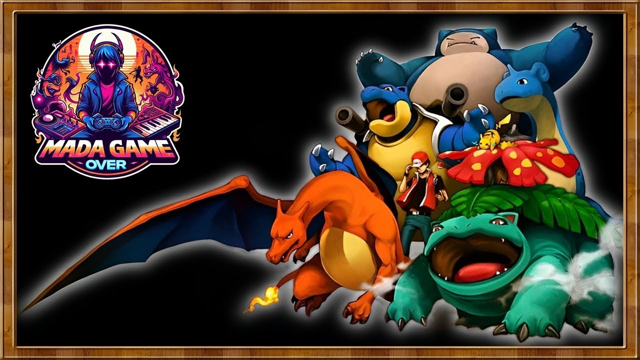 Pokémon : Dans Pokémon rouge et bleu ( Remastered ) 🎵 Mada Game Over ...