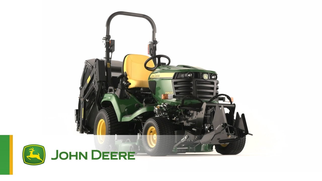 The John Deere X950R Diesel Mowing Tractor - YouTube