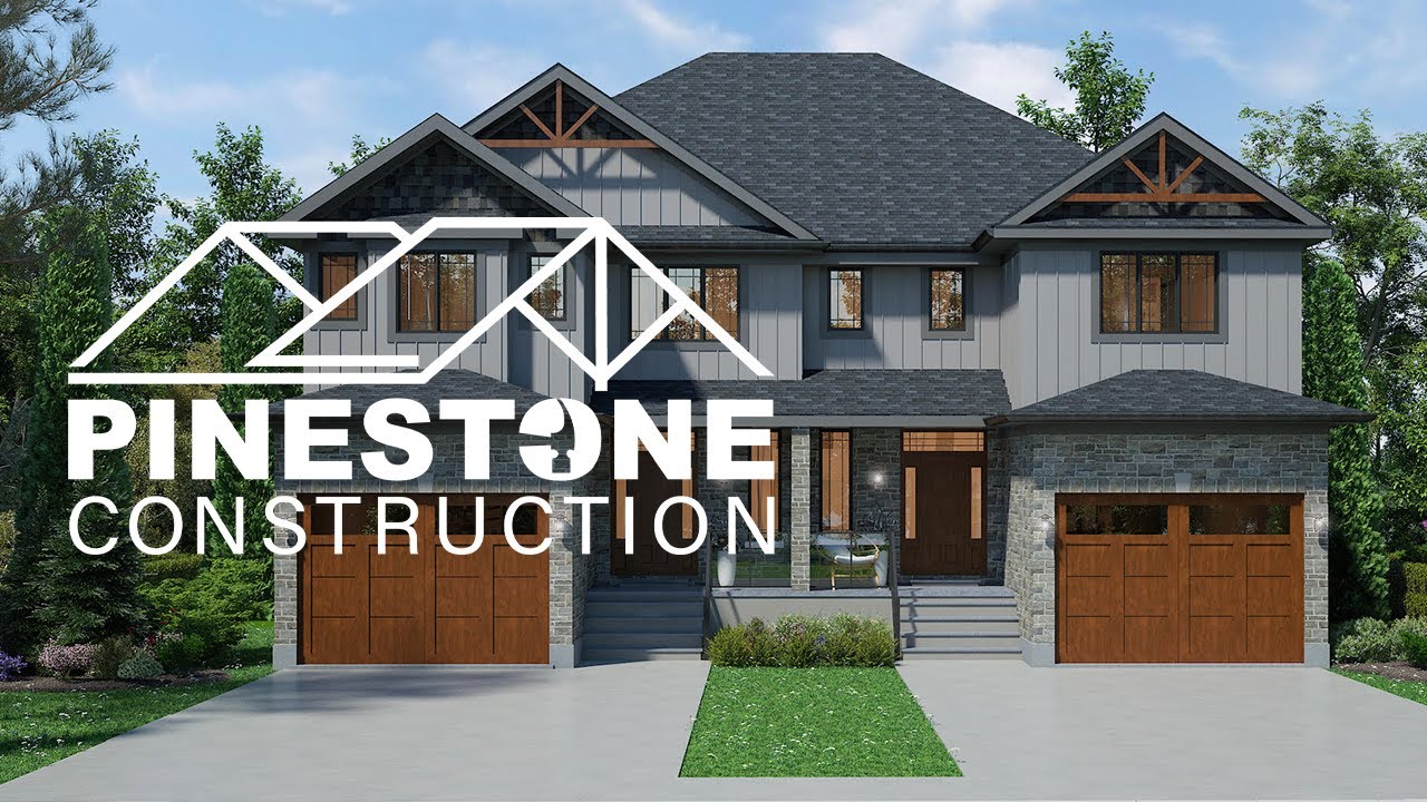 Pinestone Construction // Custom Home Build | MH Creative Agency - YouTube