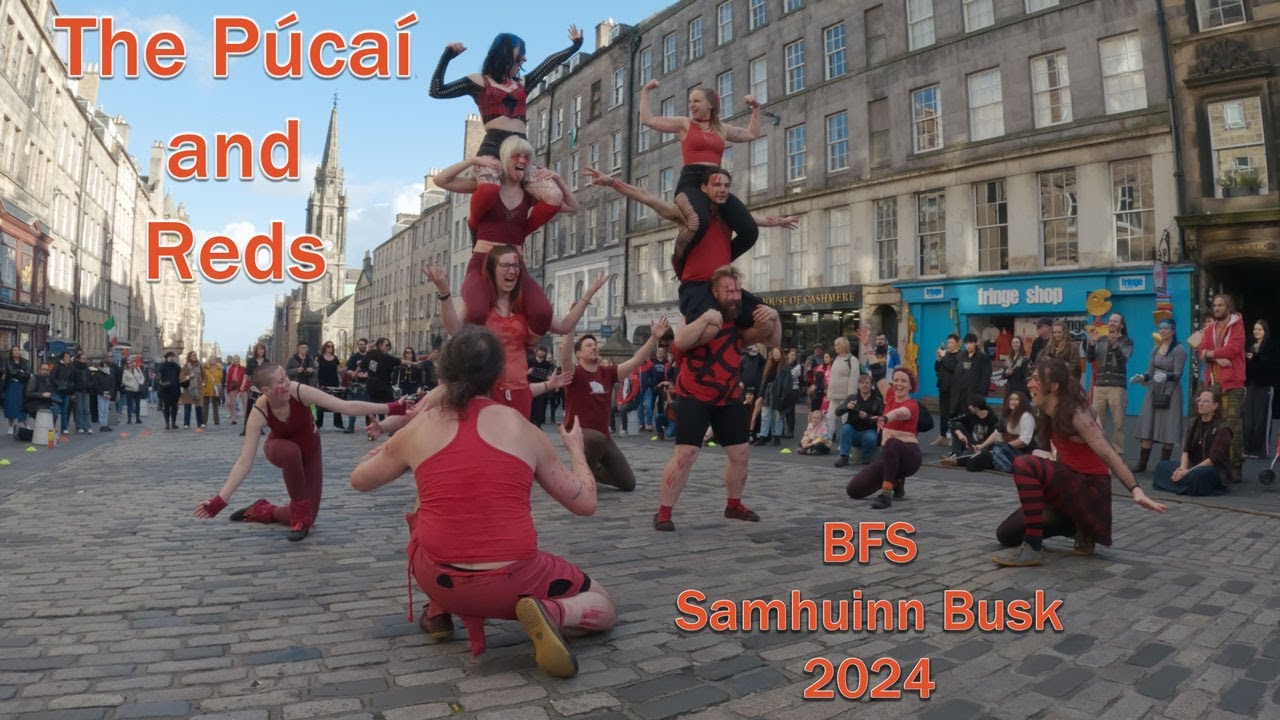 The Púcaí & Reds | BFS Samhuinn Busk 2024 - YouTube