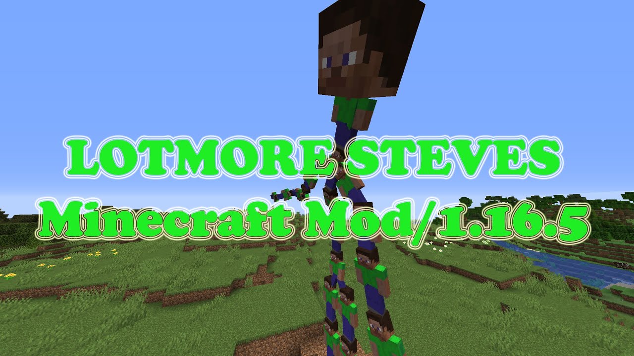 Minecraft Mod 1.16.5/ LotMoreSteves - YouTube