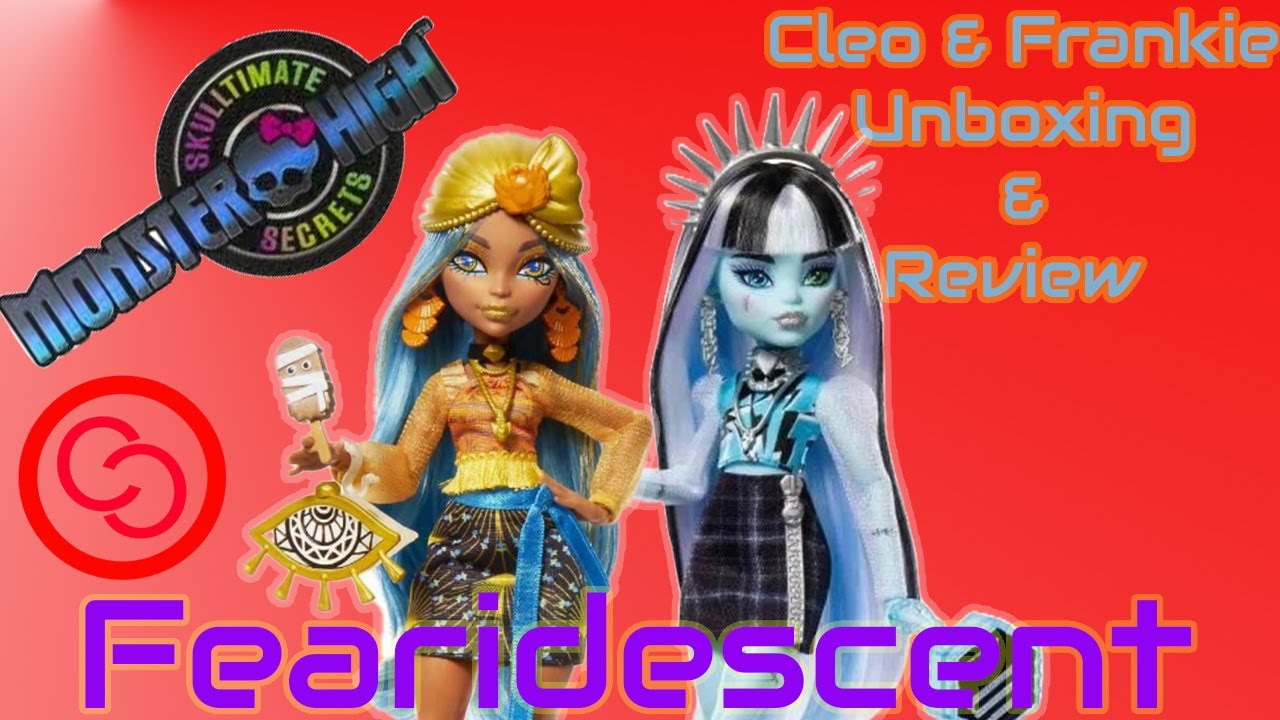 Monster High Skulltimate Secrets Fearidescent Unboxing Part Two - YouTube
