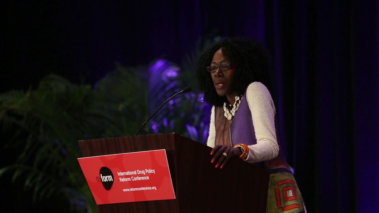 Deborah Small at the at the Closing Ceremony of the Drug Policy Reform ...