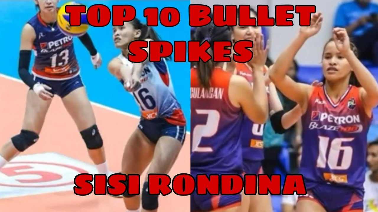 TOP 10 BULLET-SPIKES OF SISI RONDINA | CHERRY "BOMB" RONDINA | FRONT ...