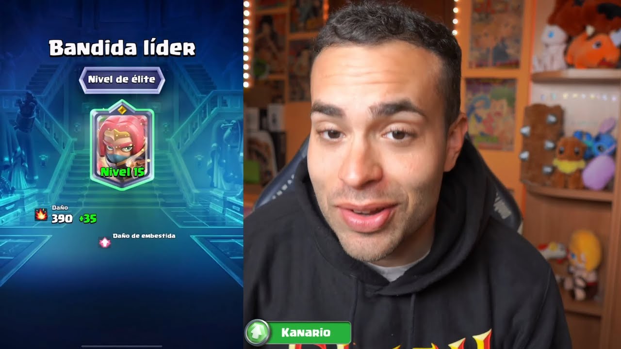 SUBÍ A NIVEL 15 LA NUEVA BANDIDA LÍDER 😳🔥 CLASH ROYALE - YouTube