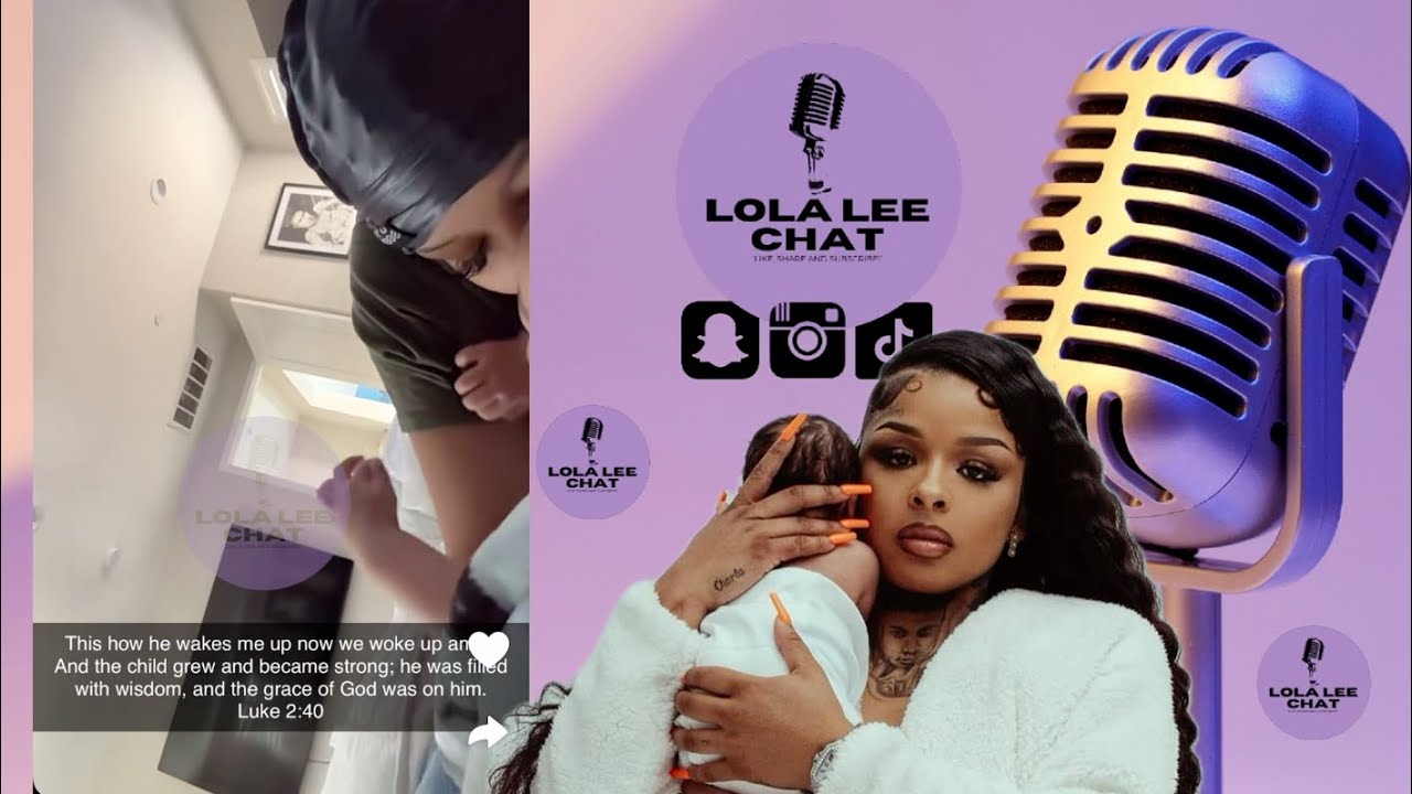 Chrisean shows how her baby wakes her up! 💙 04.04.2024 - YouTube