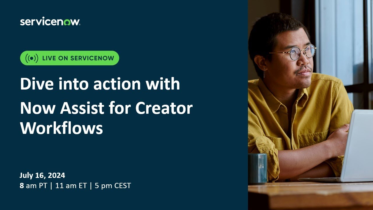Dive into action with Now Assist for Creator Workflows - YouTube