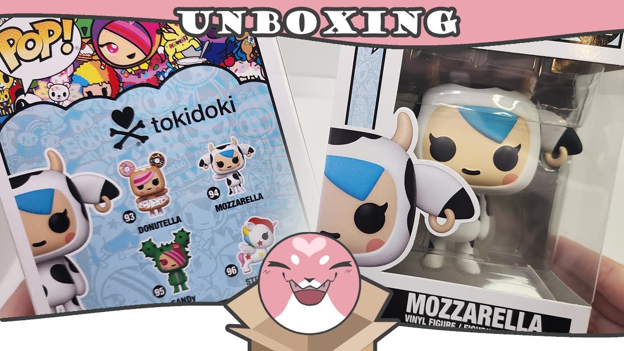 Funko Pop 94 TokiDoki Mozzarella Cow Suit #FunkoPop #Unboxing #TokiDoki ...