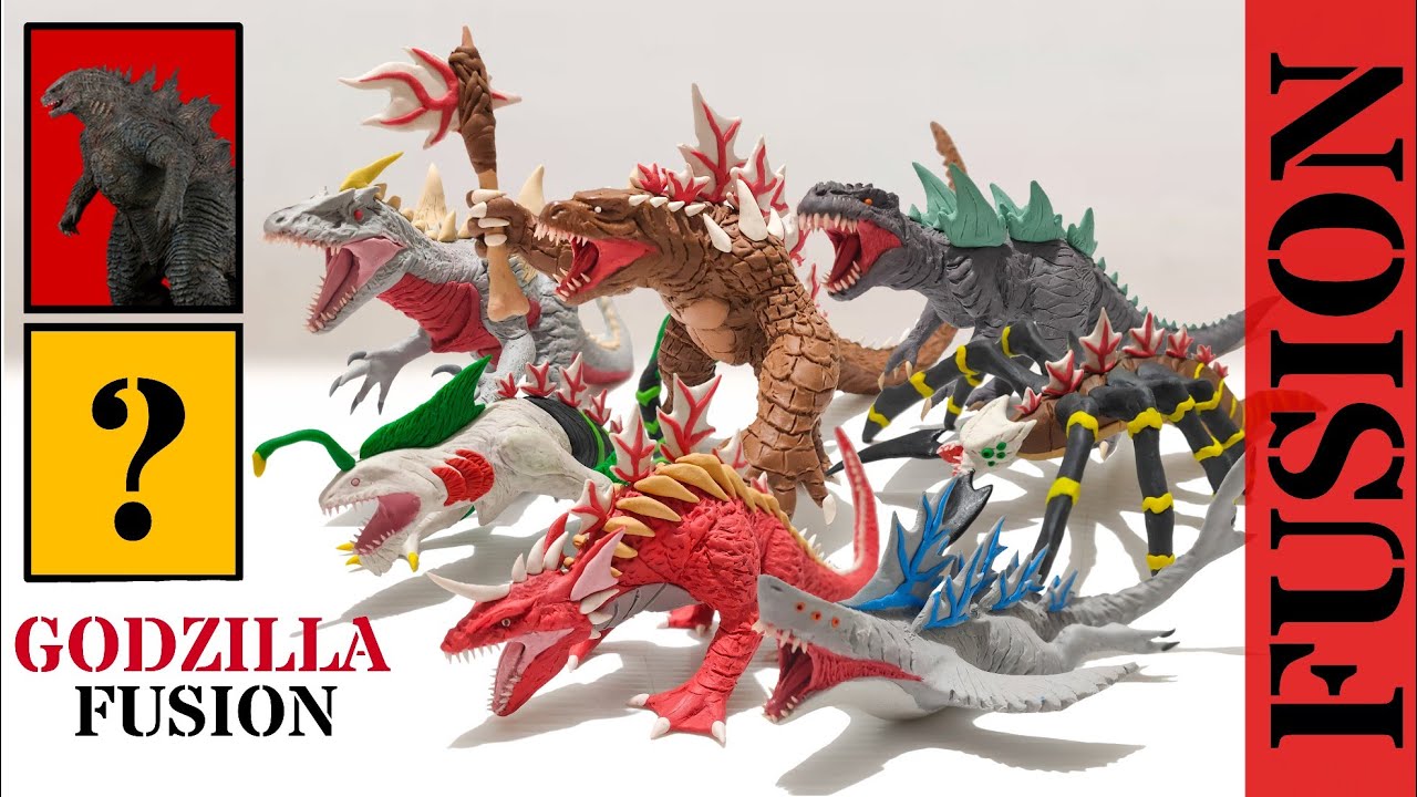 Godzilla Fusion | mix EP6 : StopMotion - YouTube