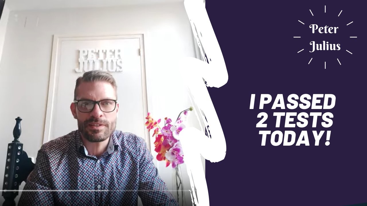 Peter Julius - I Passed 2 Tests Today! - YouTube