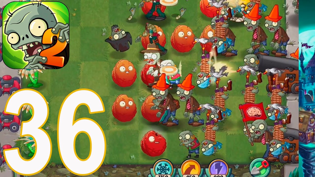 Plants vs. Zombies 2 - Gameplay Walkthrough Part 36 - Epic Quest ...