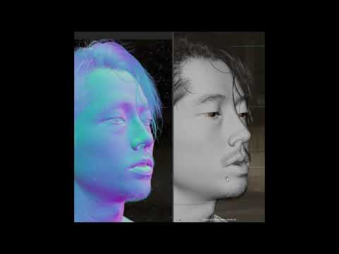 TWD Glenn 3d portrait - YouTube