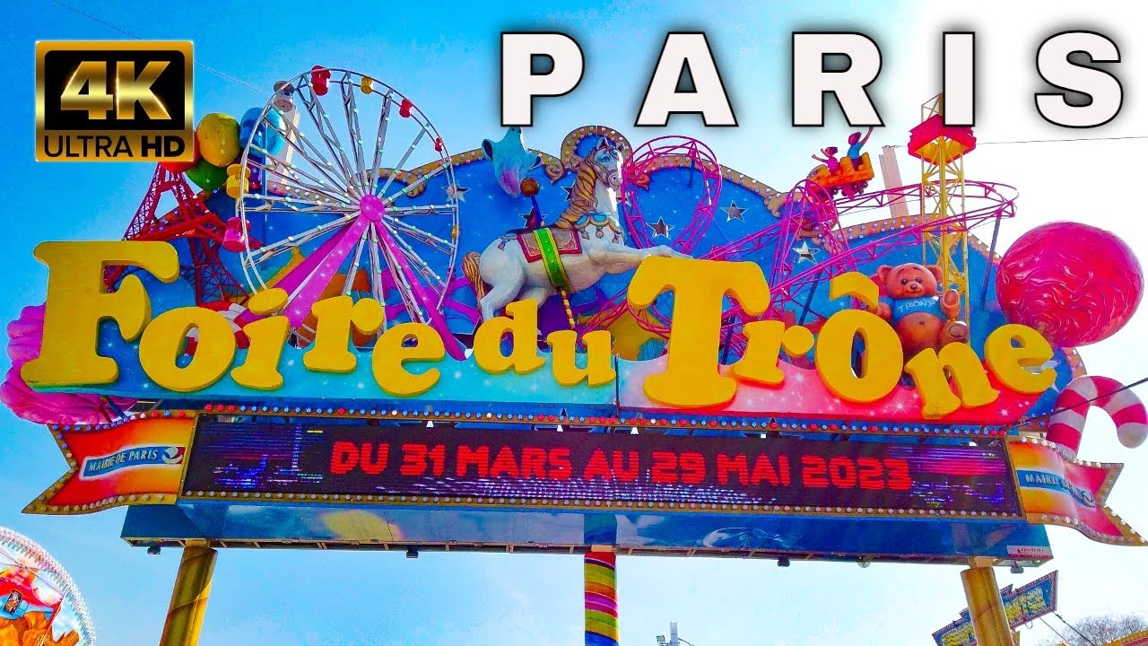 🇫🇷Paris France LA FOIRE DU TRONE is Back for Spring - The largest ...