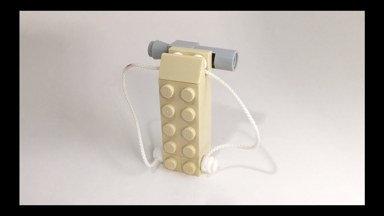 How to Build a LEGO Backpack from ONLY 10 Bricks - Tutorial - YouTube