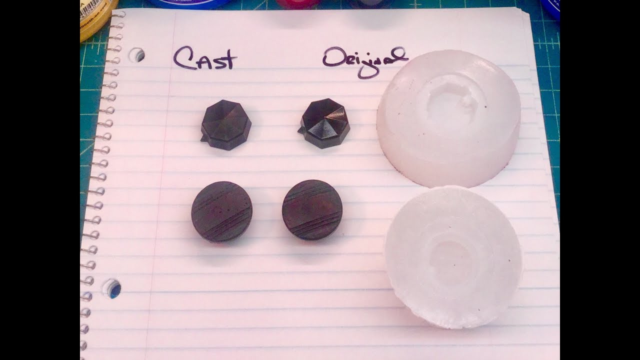 How To Mold & Cast Vintage Radio Knobs - YouTube