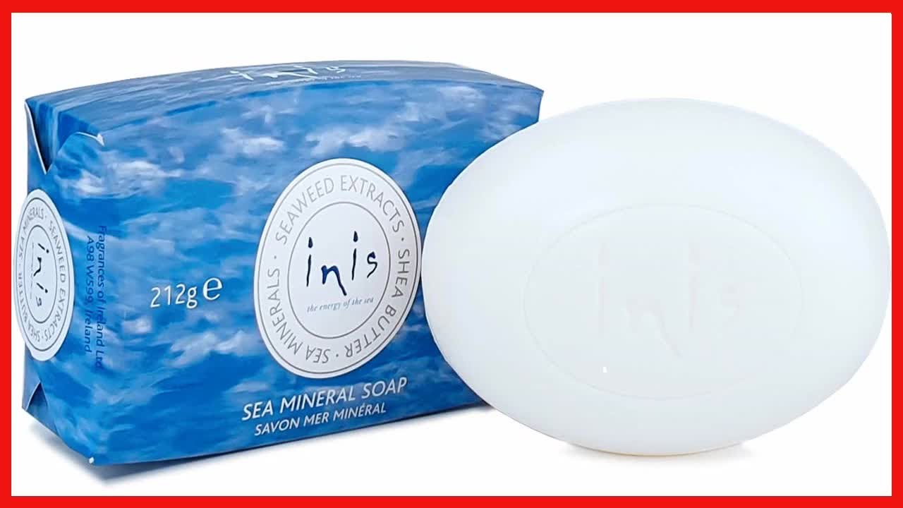 Inis the Energy of the Sea Large Sea Mineral Soap, 7.4 Ounce - YouTube