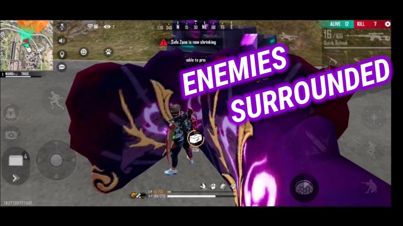 WHEN IAM SO SURROUNDED 💥| SOLO VS SQUAD HIGHLIGHTS | INSPIRED BY ...