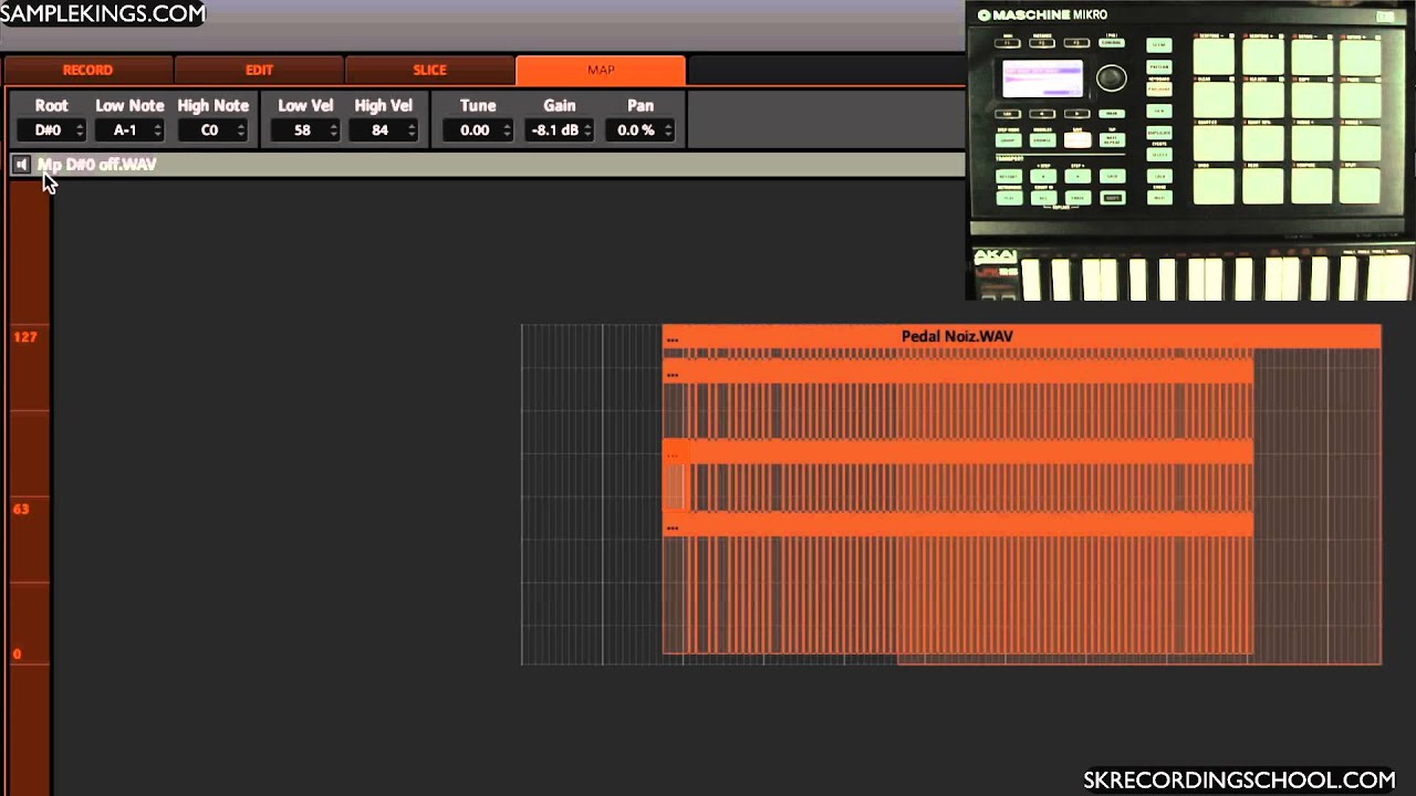 Maschine Mikro DVDs Lesson:Sample Mapping Part 2 - YouTube