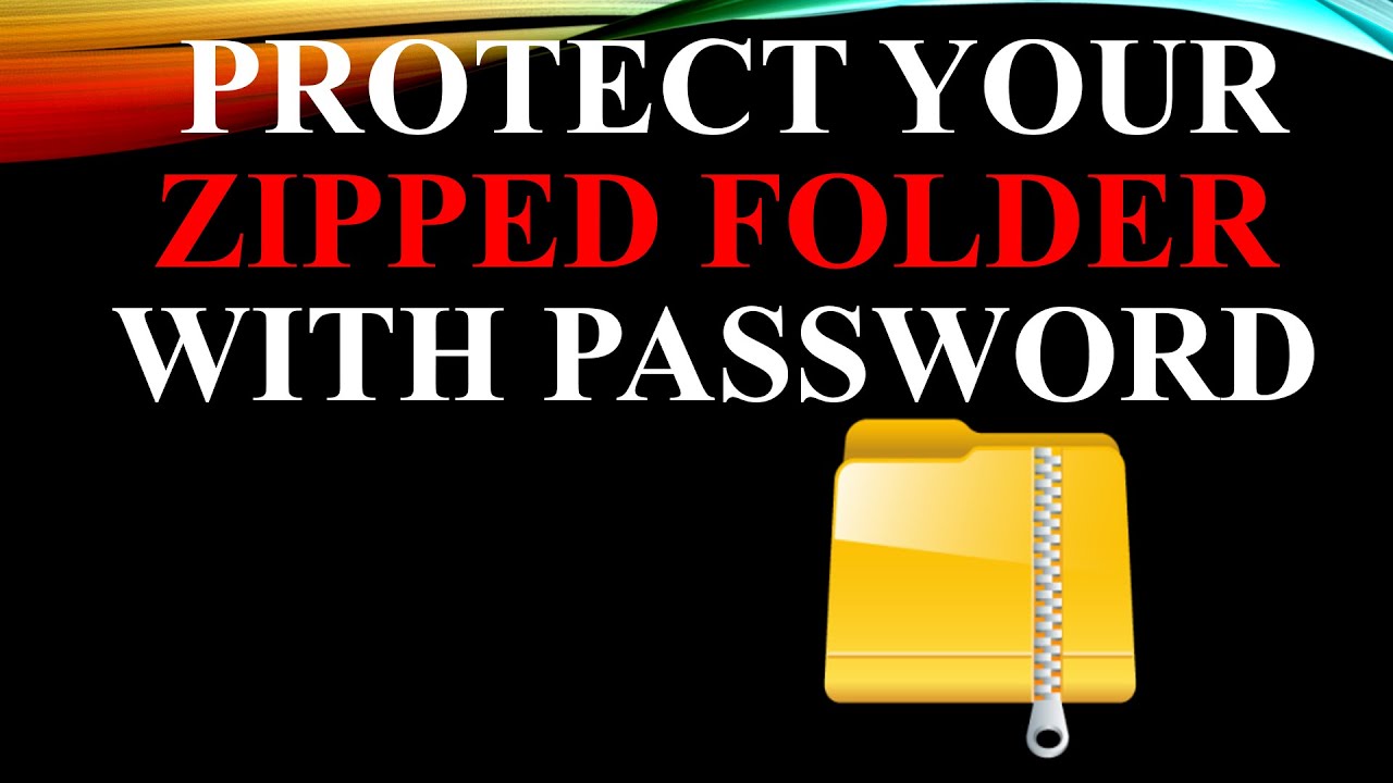 HOW TO PROTECT A ZIPPED FOLDER WITH PASSWORD YouTube how-to-protect-a-zipped-folder-with-password-youtube