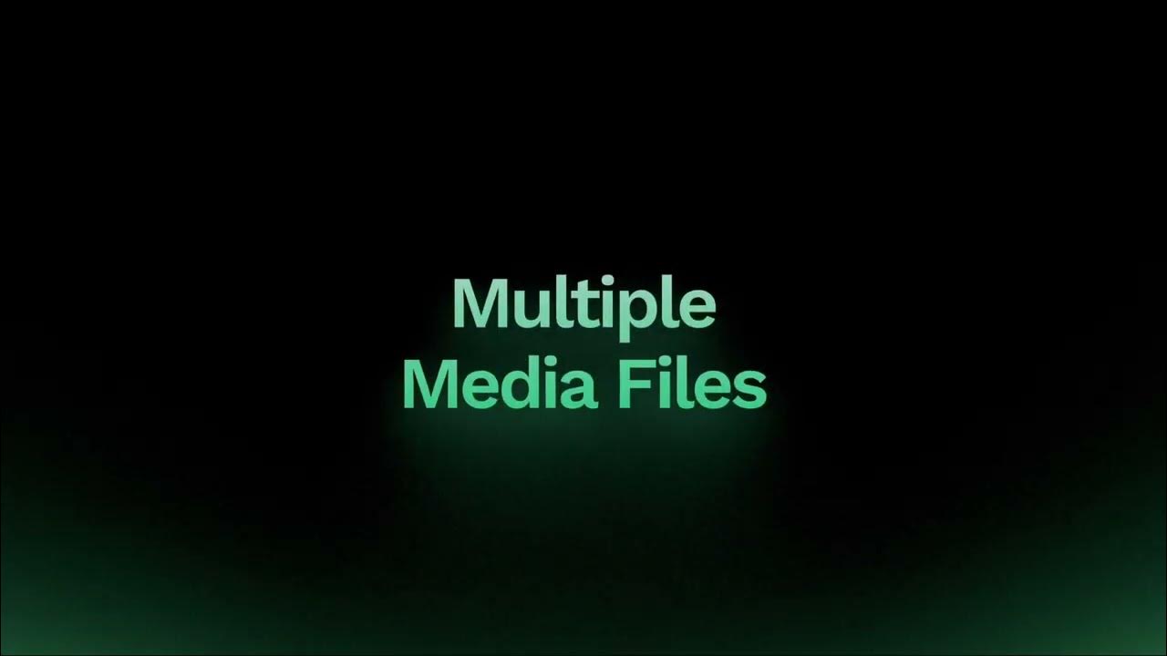 Introducing Multiple Media Files in Slant it - YouTube