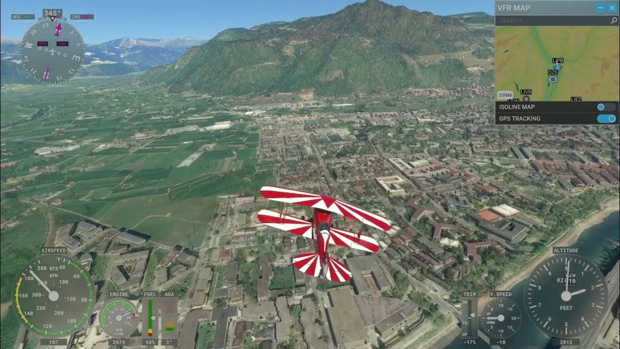 Microsoft Flight Simulator 2020 - Bolzano-Bozen - AVIAT PITTS SPECIAL ...
