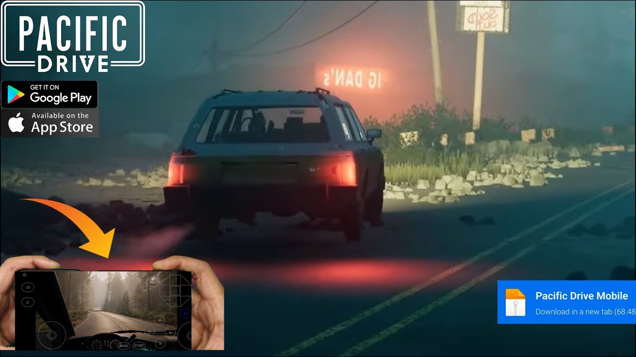 Pacific Drive Game For Android | Pacific Drive Android Mobile Gameplay ...