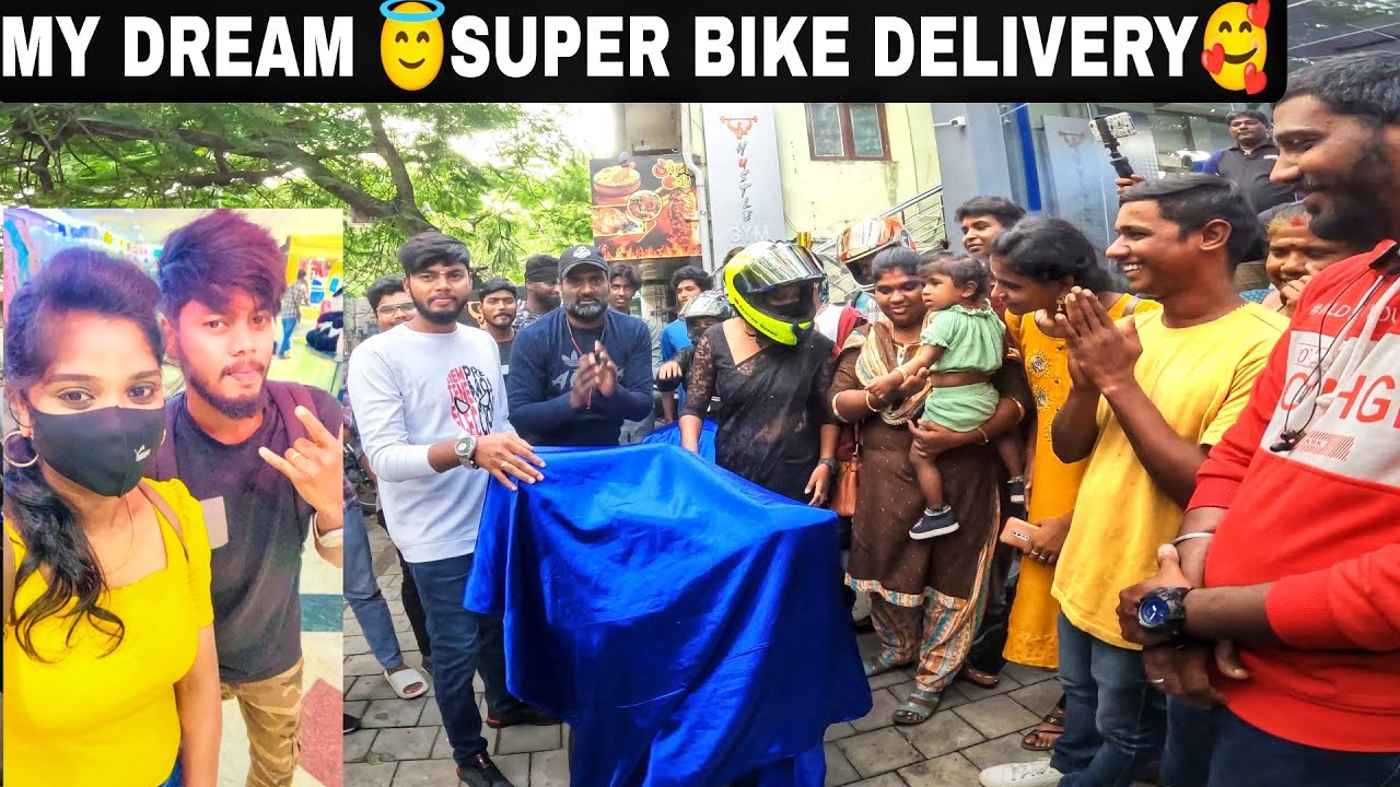 🥰Finally !!! my dream bike delivery🔥 | HR and VSK anna meetup - YouTube