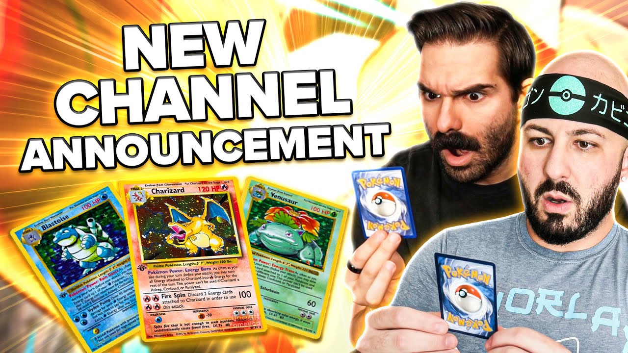 We Started a Pokémon Card Channel! - YouTube