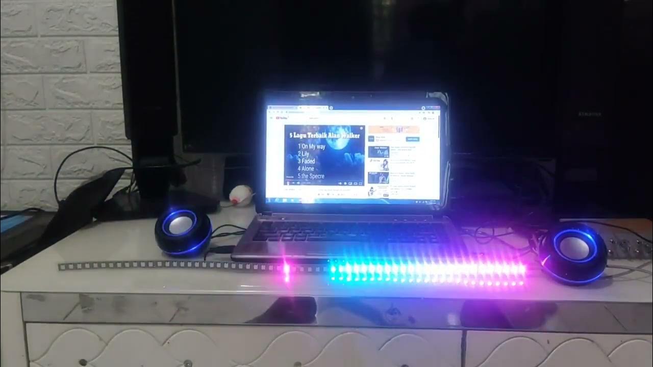 RGB VU METER ARDUINO NANO LED RGB WS2812 - YouTube