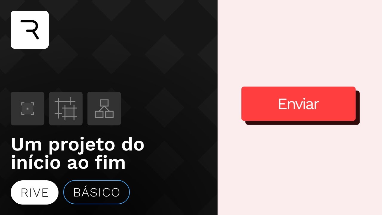 Rive: Um projeto simples do início ao fim - YouTube