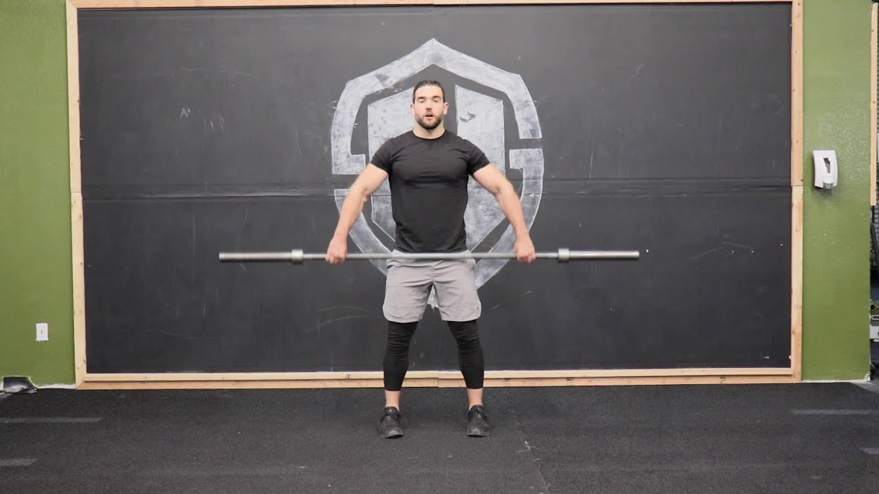 Hanging High Pull (Snatch Grip) - YouTube