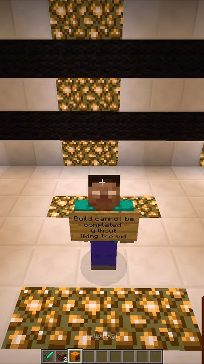 How To Make a Herobrine in Minecraft / Minecraft - YouTube