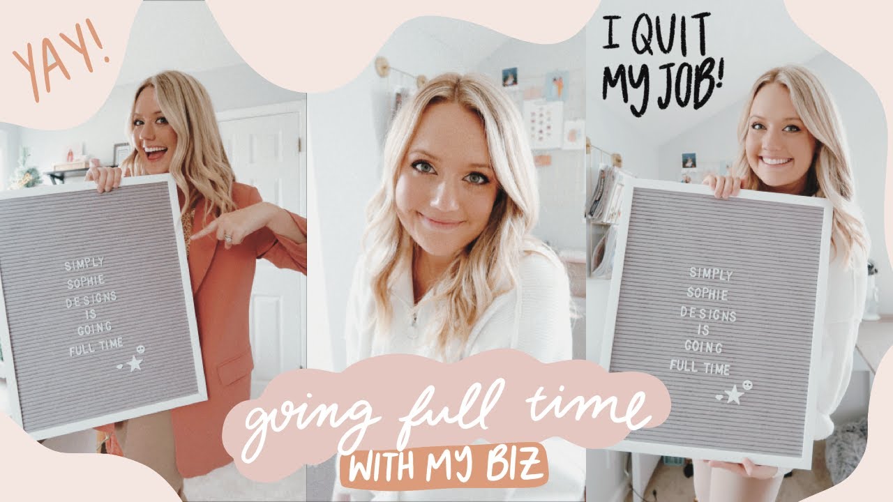 I QUIT MY JOB TO GO FULL TIME WITH MY ILLUSTRATION BUSINESS - STORY ...