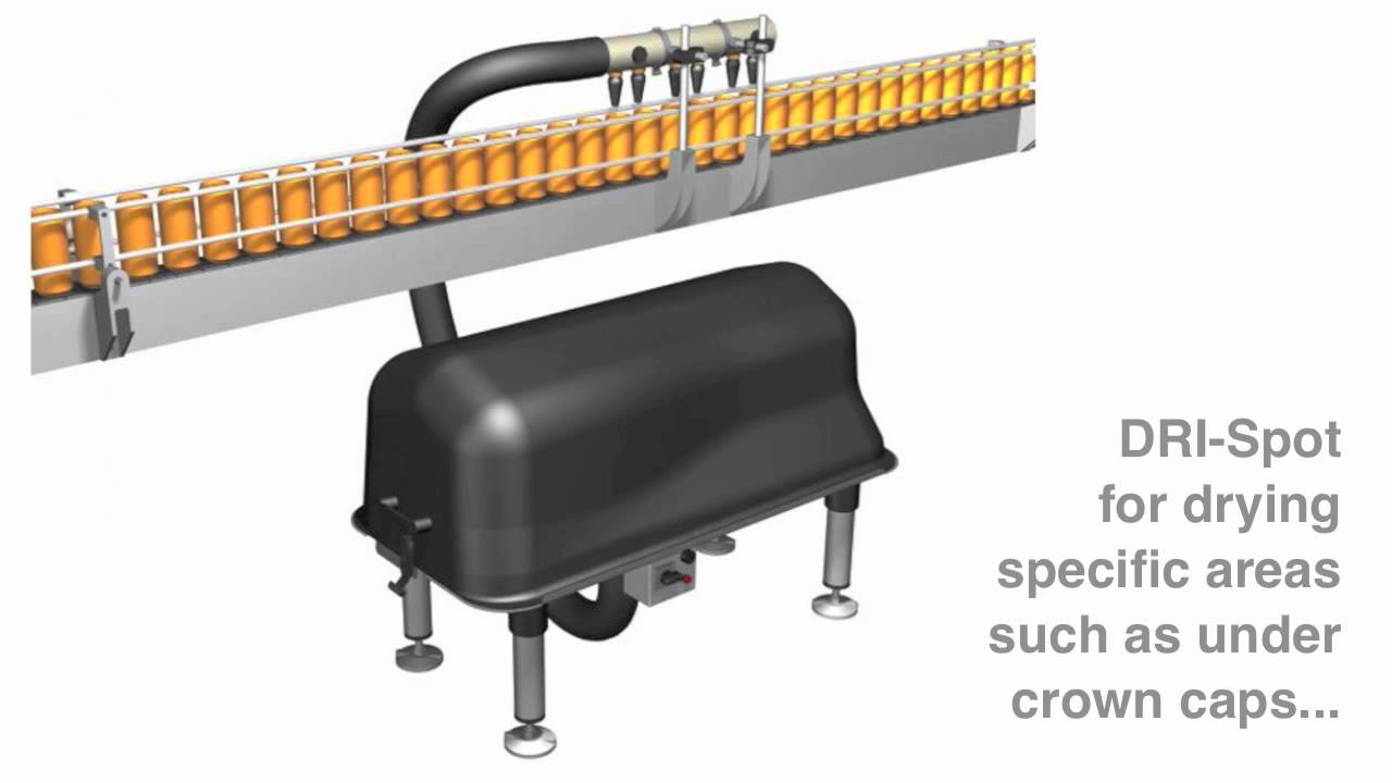 Bottle and Can Drying Systems: DRI-Line Solutions from ACI - YouTube