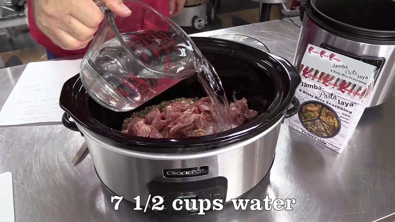Slow Cooker Pastalaya, with Jimmy Babin - YouTube