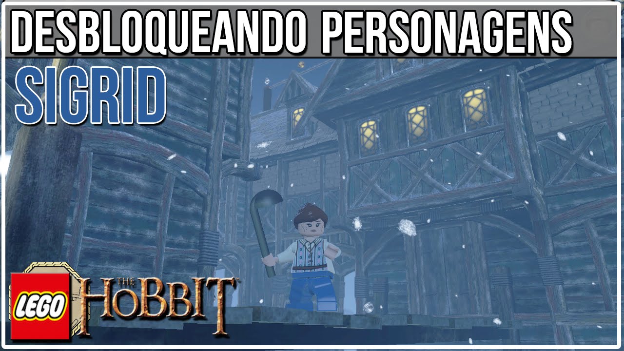 LEGO The Hobbit Sigrid Desbloqueando Personagens 004 - YouTube