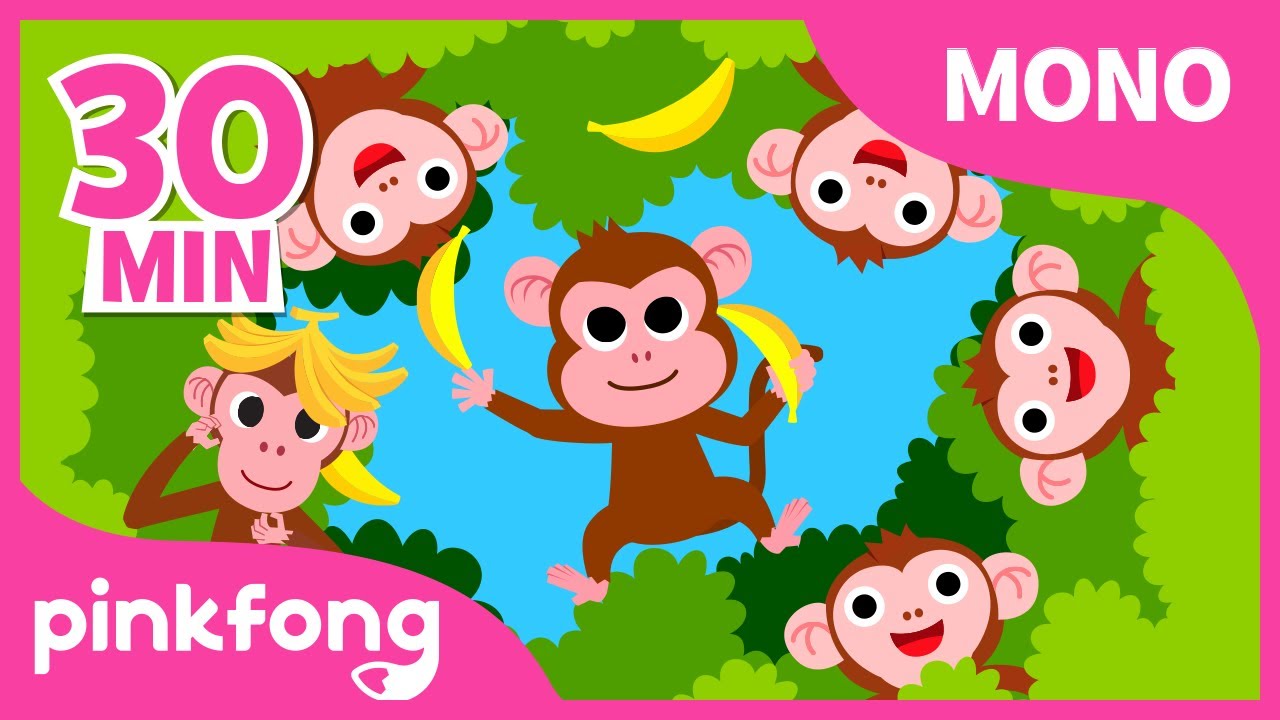 Mono Pícaro y muchas más | +Recopilación | Especial del Mono | Pinkfong ...