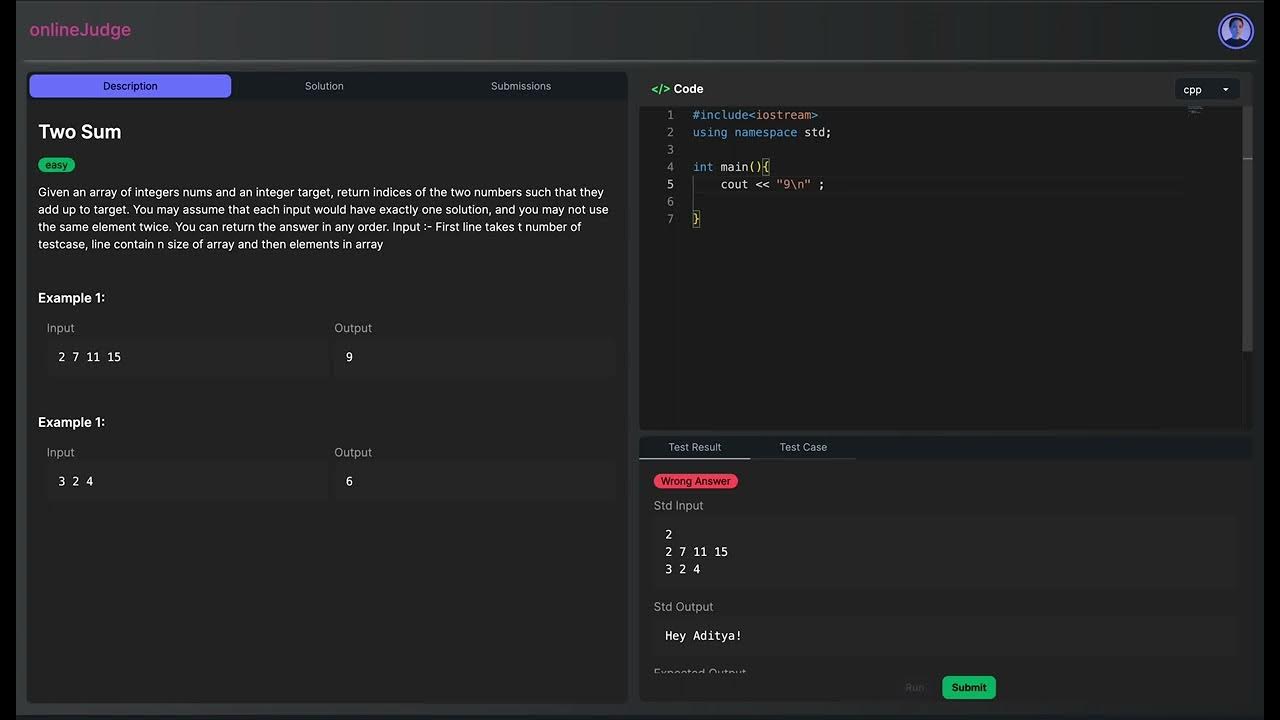 online Judge project(Golang,Nextjs) - YouTube