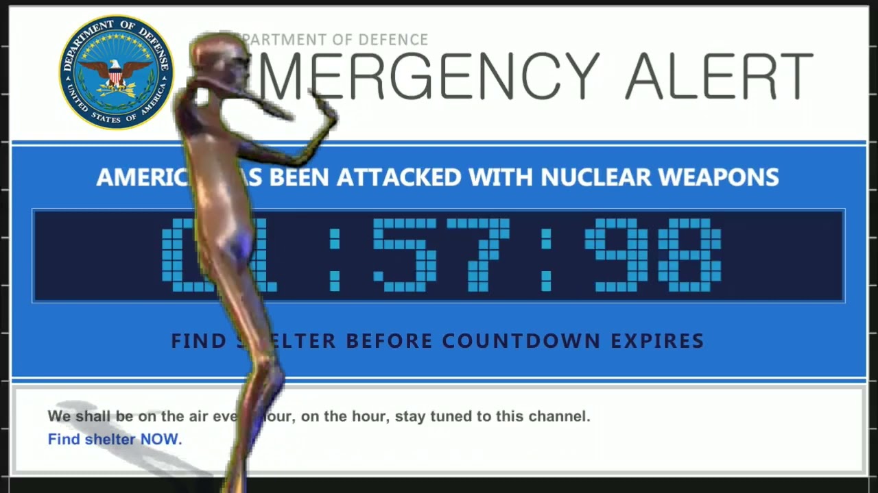 US Nuclear attack warning but wholesome - YouTube