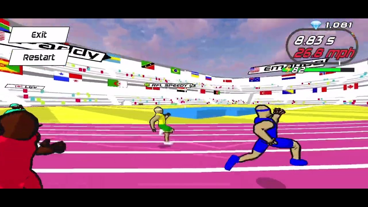 Speed stars but only using the default build (AW3 idea) - YouTube