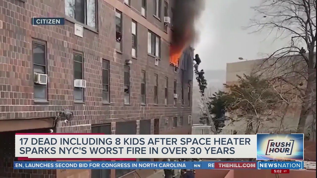 Safety doors failed in NYC high-rise fire that killed 17 | Rush Hour ...