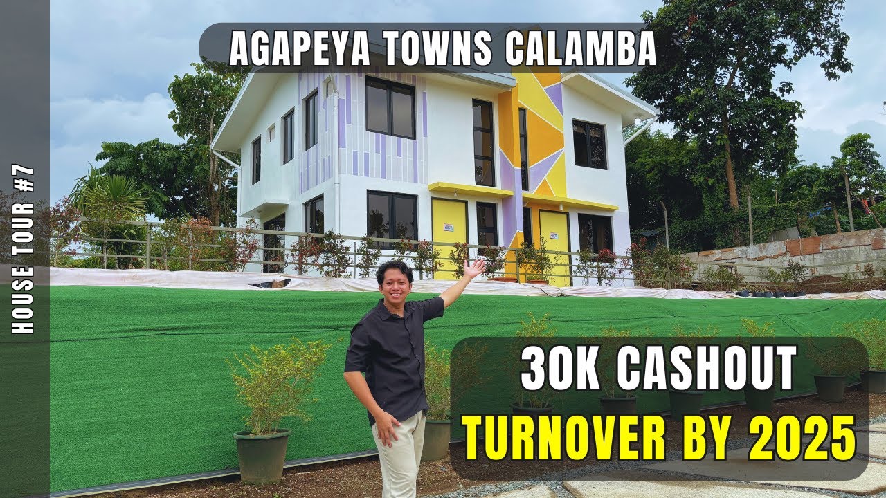 House Tour 7 | Agapeya Towns Calamba Update - YouTube