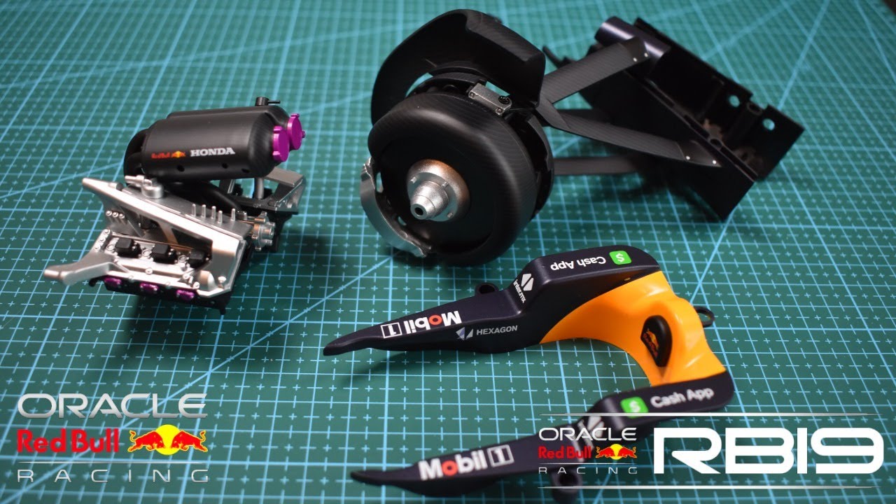 DeAgostini RB19 Build Tutorial Pack 4 Stages 9-14 - Max Verstappen's ...